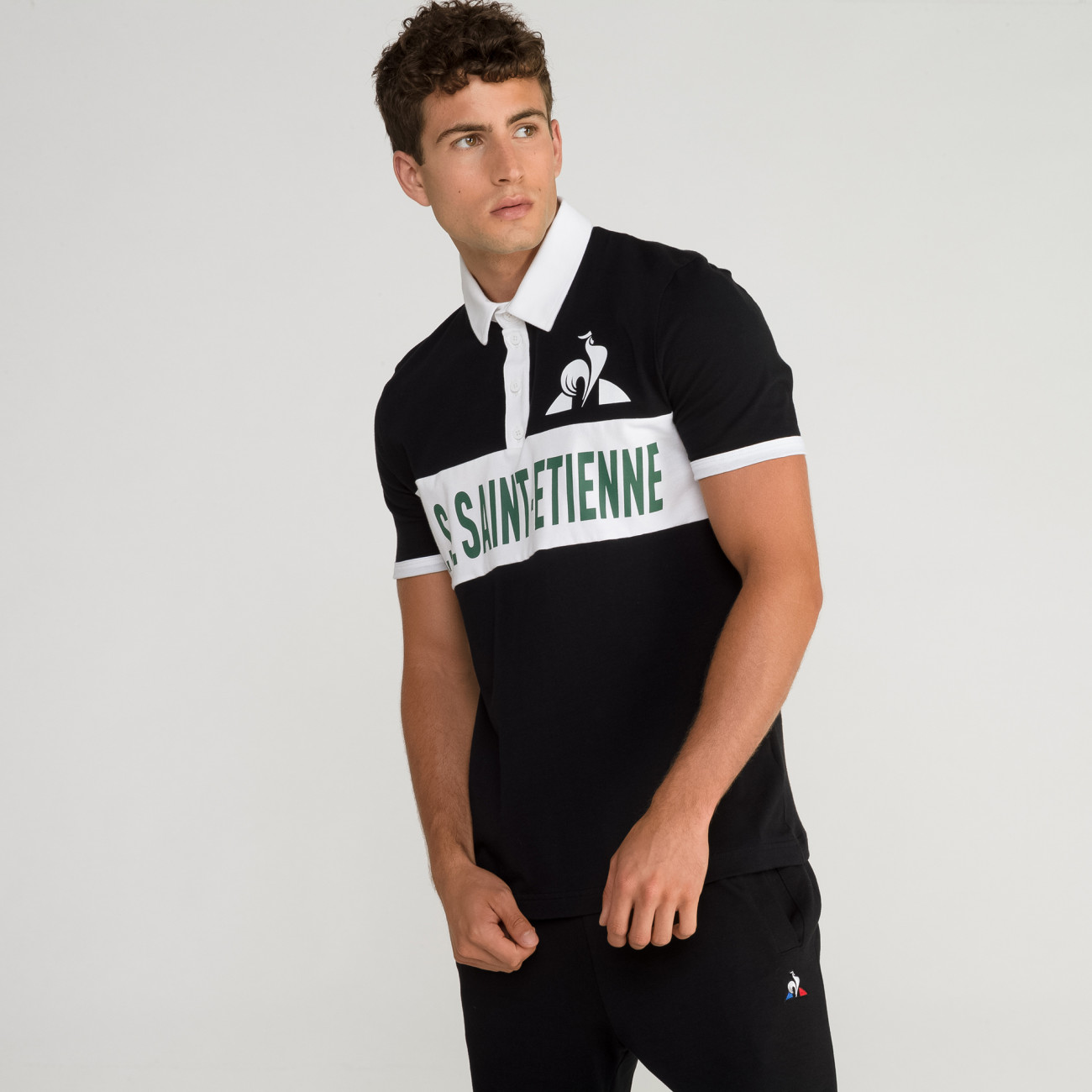 ASSE Saint Etienne Fanwear Polo | Retrofootball®
