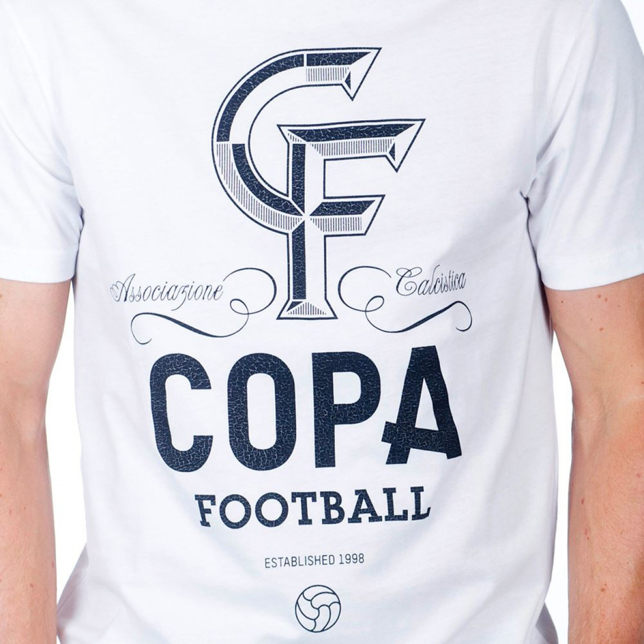 CF T-Shirt | White | Retrofootball®