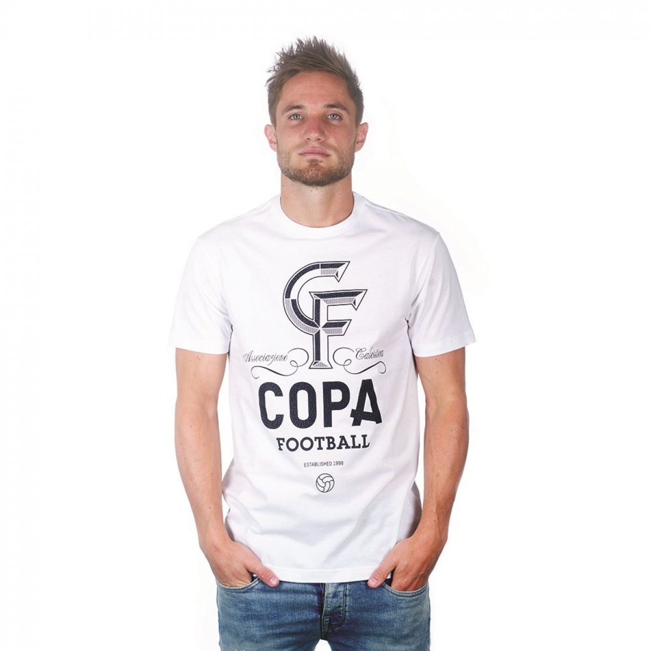 CF T-Shirt | White | Retrofootball®