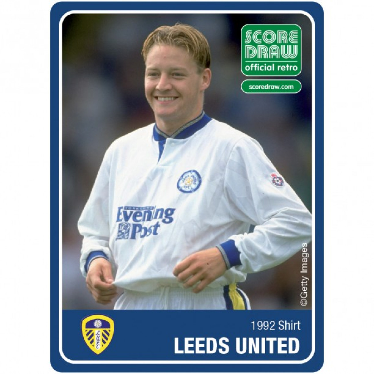 Leeds United 1992 Retro Shirt | Retrofootball®